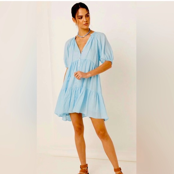 Spell | Dresses | Spell Sunday Linen Mini Dress | Poshmark